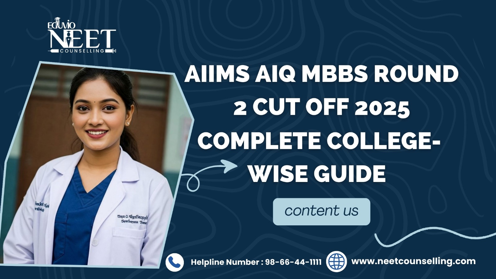 NEET Counselling || AIIMS AIQ MBBS Round 2 Cut Off 2025 – Category & PwD Wise College-Wise Analysis